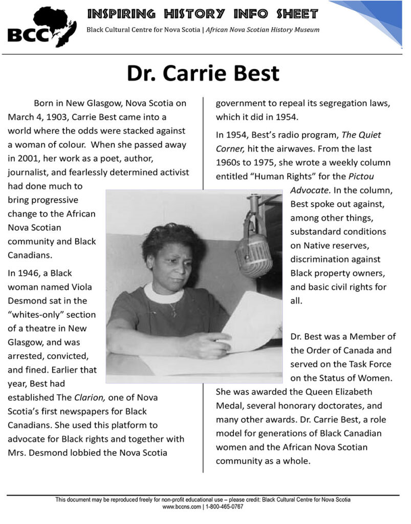 The Black Cultural Centre for Nova Scotia – Black Cultural Centre for ...